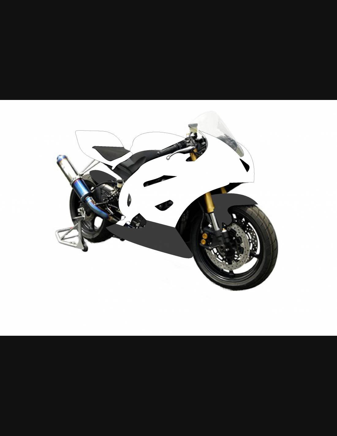 Custom Yamaha R6 White