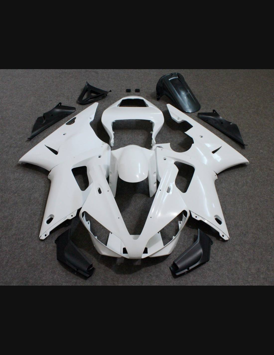Yamaha R1 2000 2001 Complete and unpainted fairings in abs with front ...