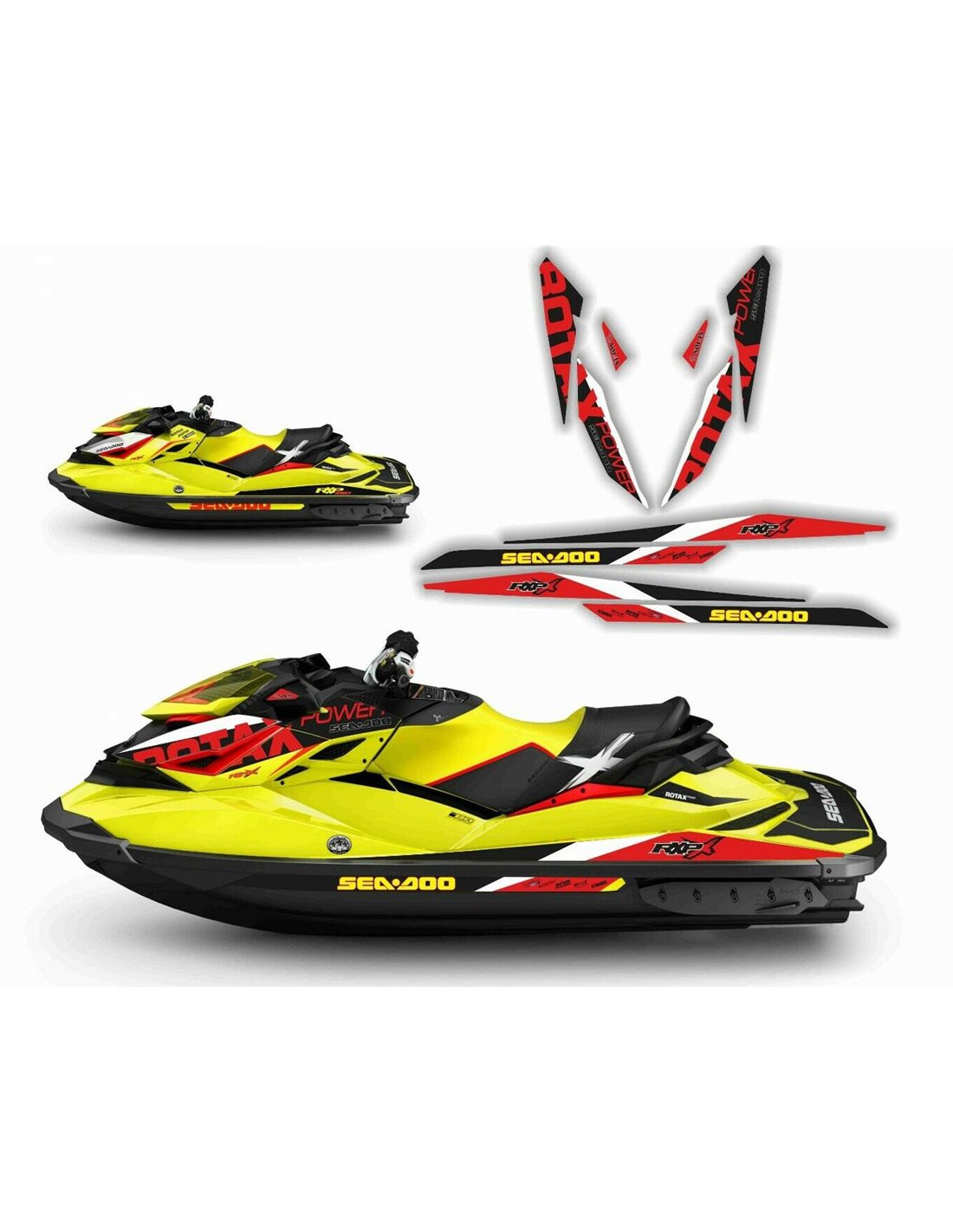 Kit adesivi compatibile con per SEA-DOO RXP RXP-X RS 260 300 2013-2018 ...