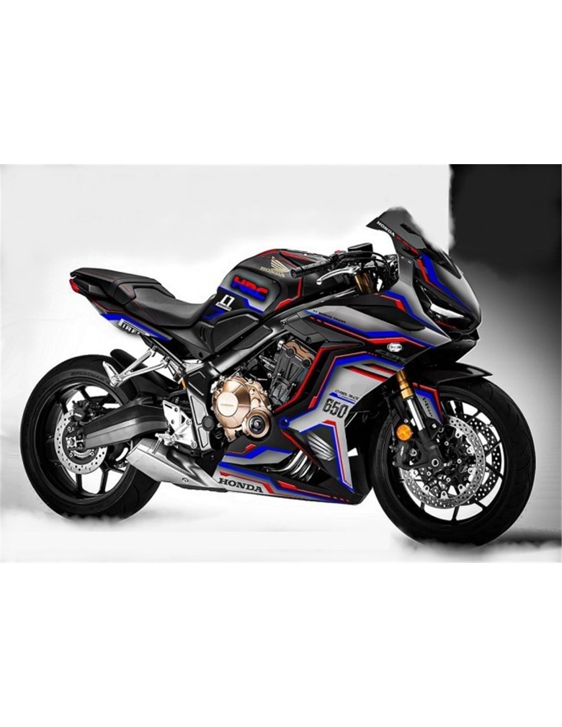 Kit de pegatinas compatible con per Honda CBR 650R 2019 - 2020- MXPKAD16215